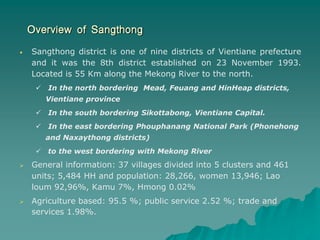 6-10-2011 Case example: Communal land titling in Sangthong district ENG ...