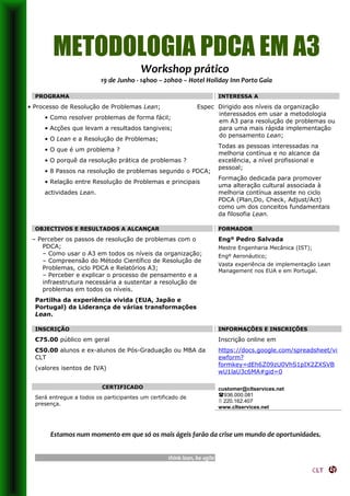 Metodologia PDCA A3 | PDF
