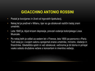 Gioacchino Antonio Rossini | PPTX