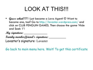 Club Penguin Hide and Seek 1 | PPT