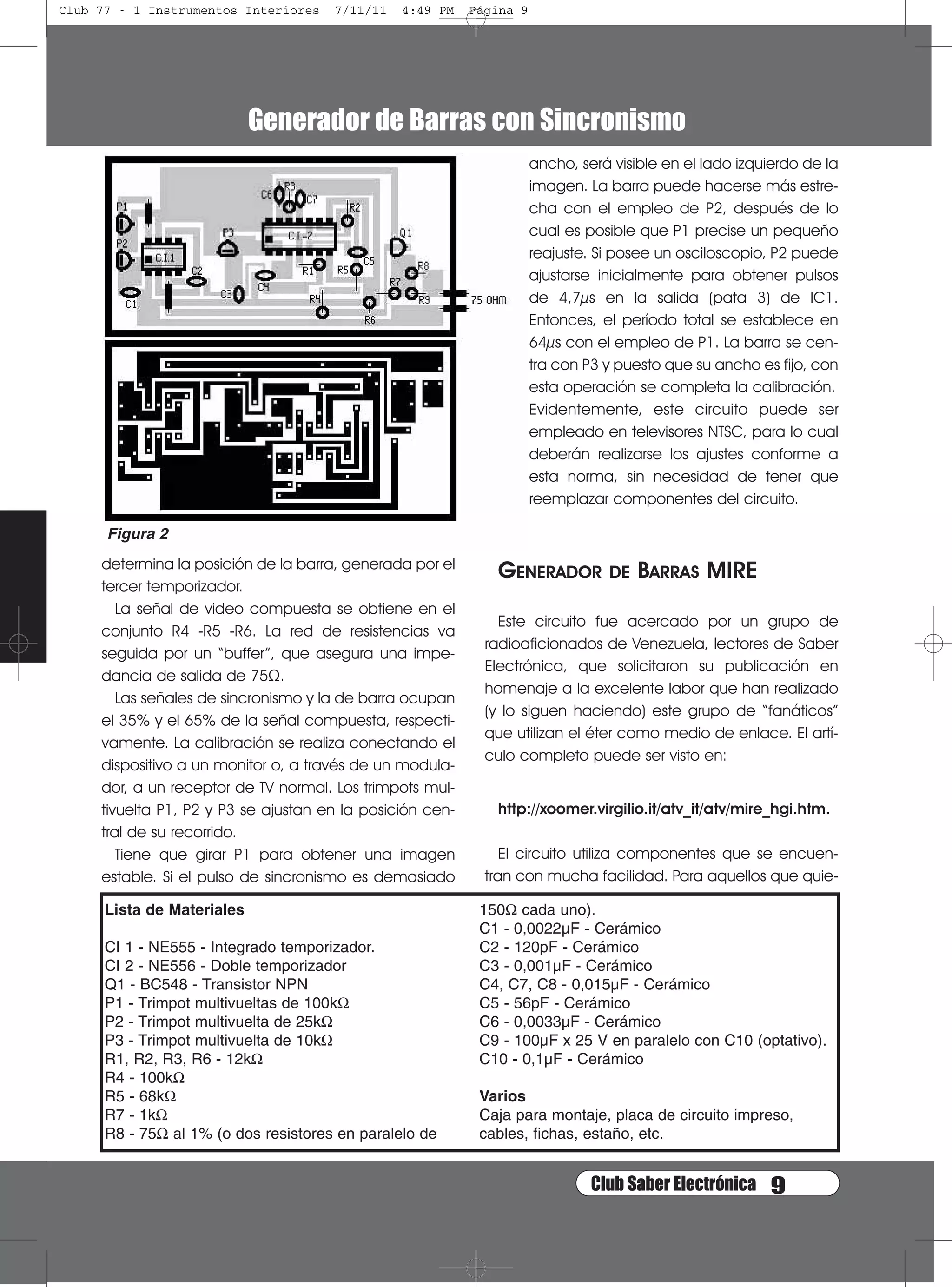 Club 077 montajes de instrumental electronico 2 | PDF