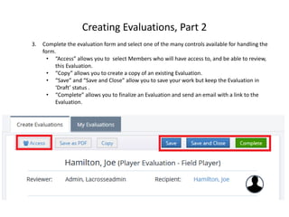 Club Admin - Getting Started | PPT