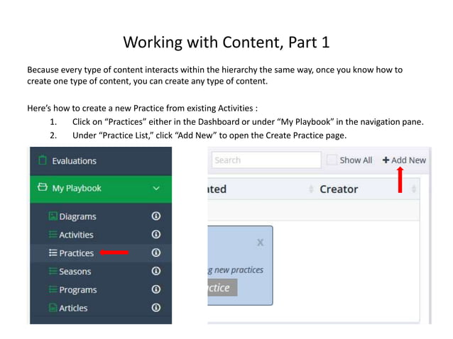 Club Admin - Getting Started | PPT