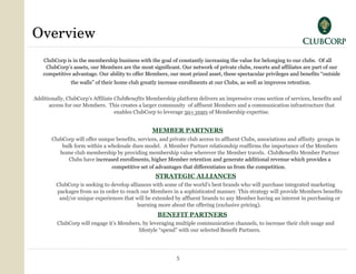 Club Benefits Presentation | PPT | Large Business | Business