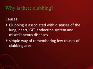 Clubbing | PPTX