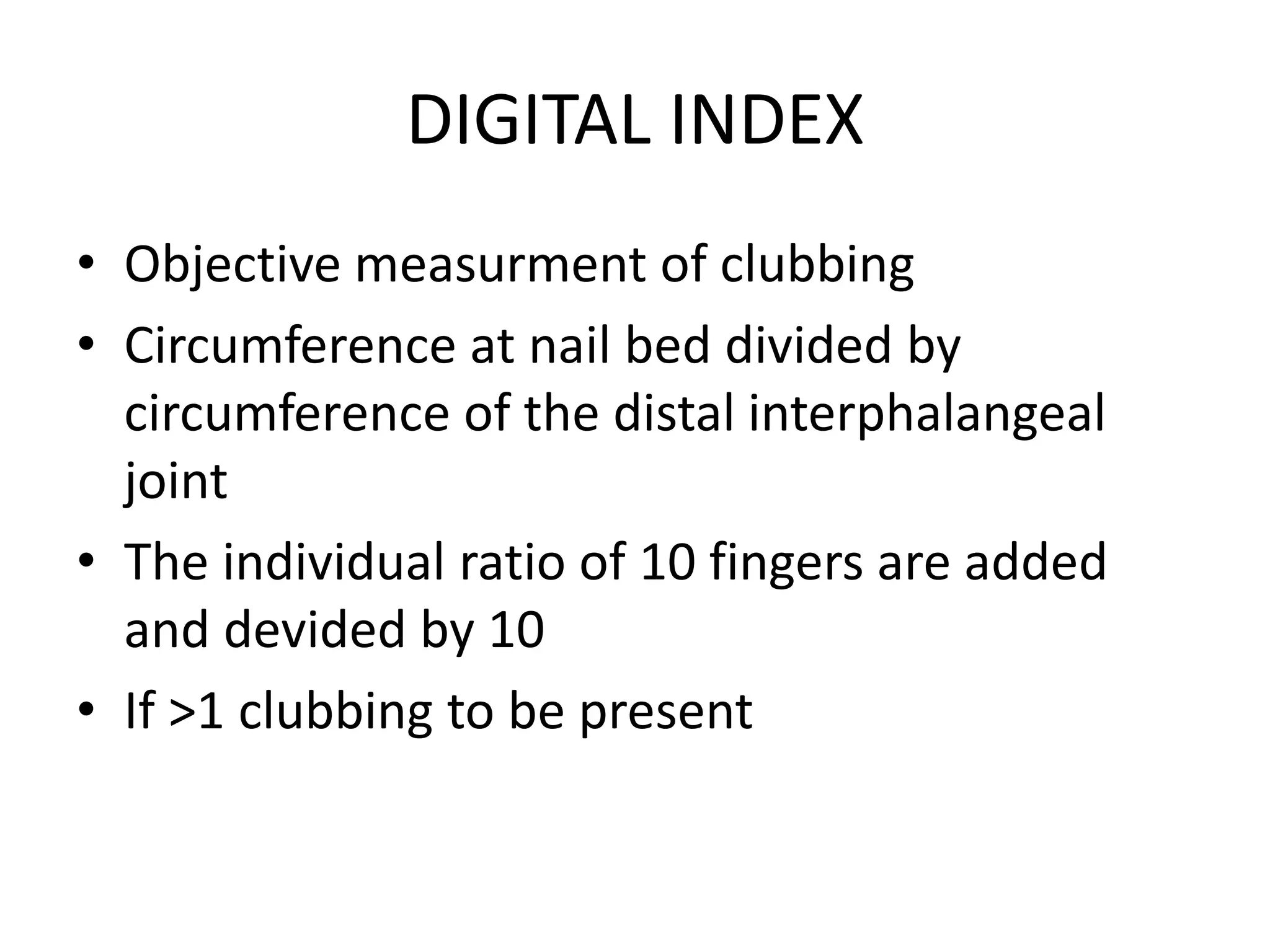 General physical examination CLUBBING.pptx