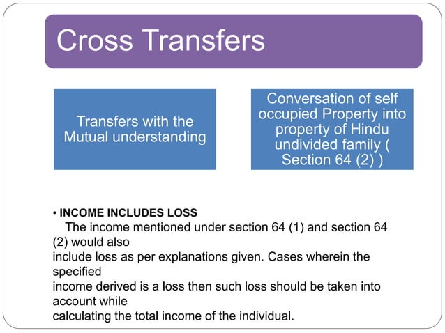 Clubbing off Income And Set off and Carry Forward of Losses | PPTX