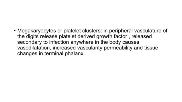 clubbing ppt.pptx. definition, clinical signs, grades. Causes | PPTX
