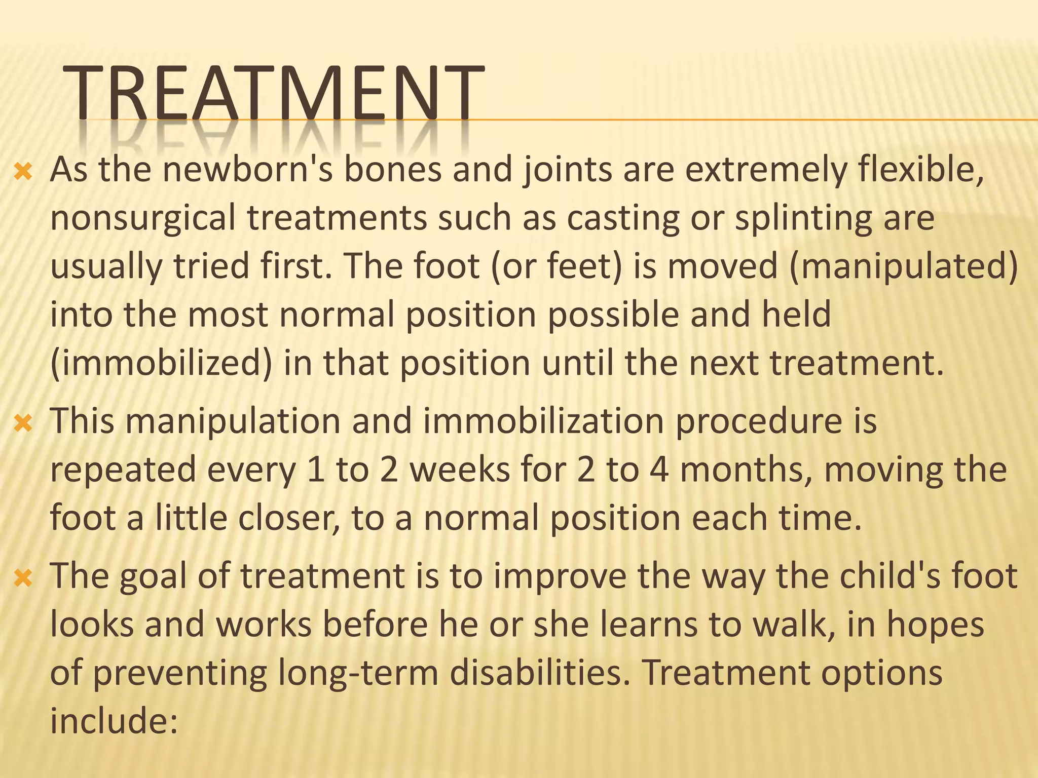 Club foot | PPTX