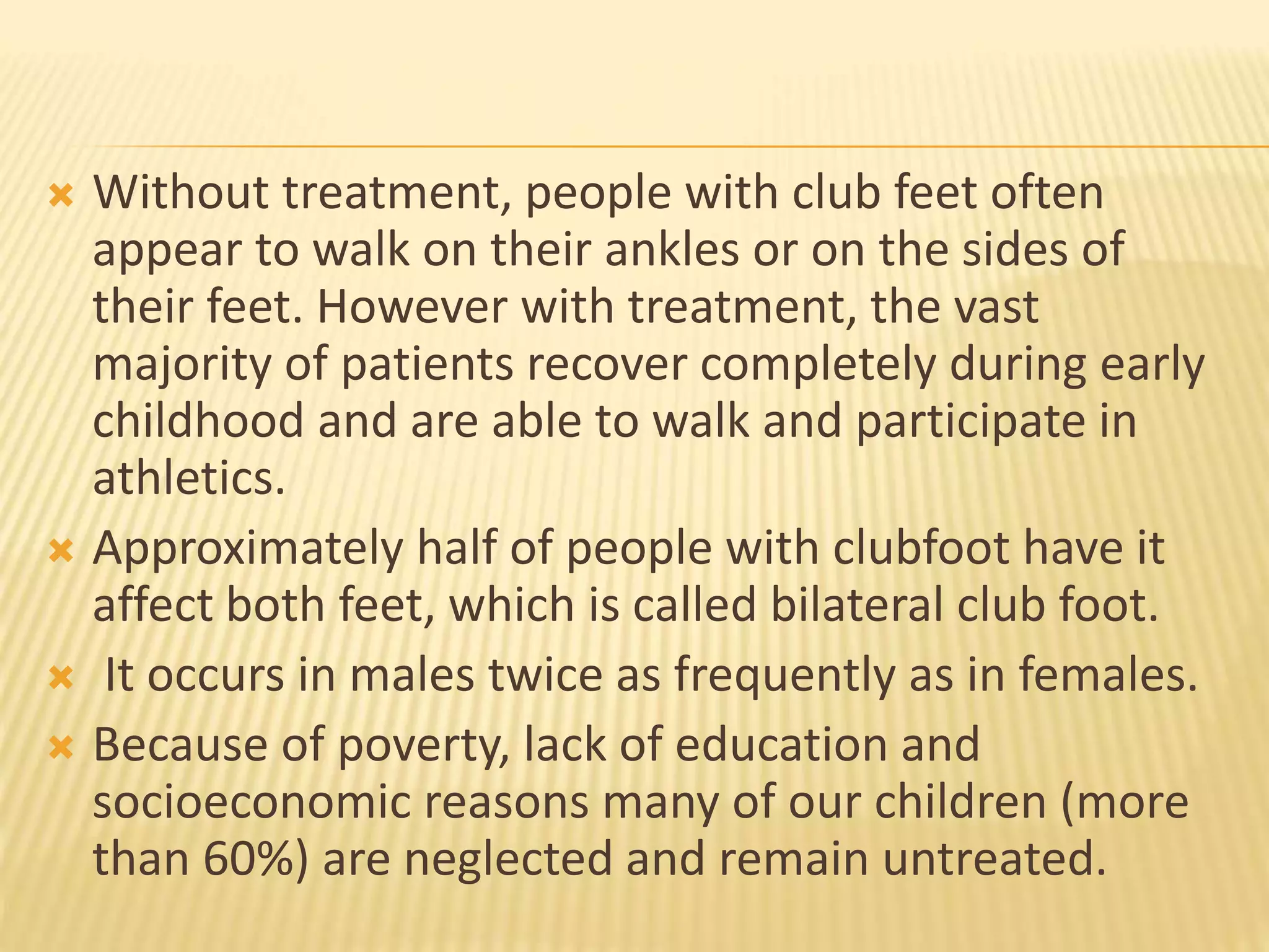 Club foot | PPTX