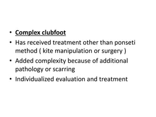 Club foot | PPTX