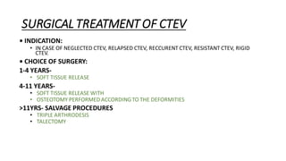 Club foot / CTEV | PPT