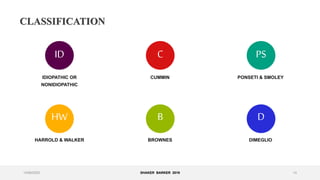 Club foot SHAKER BARKER | PPT