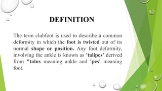 club foot ppt.pptx
