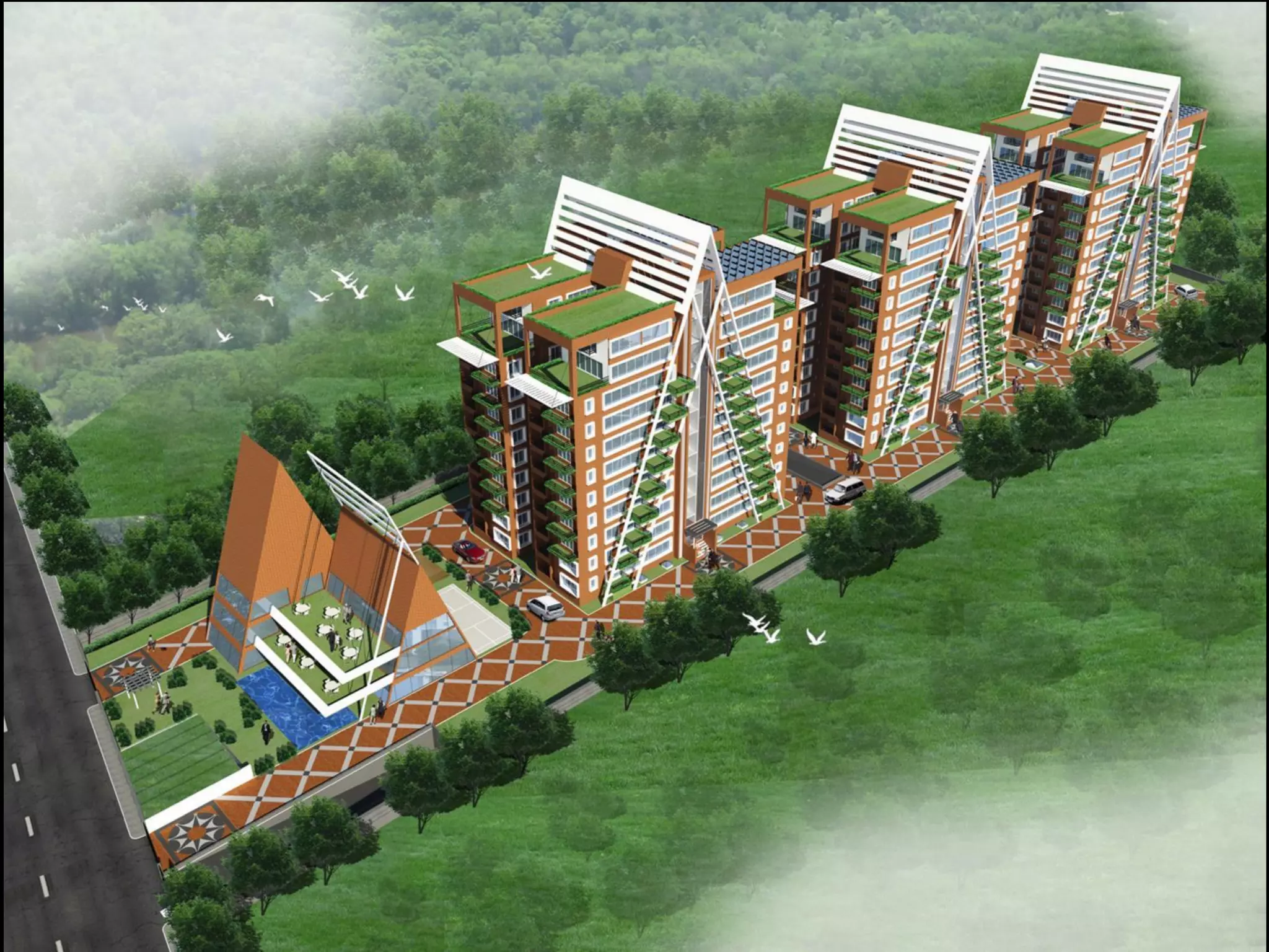 Club House Designs by IDEA CENTRE ARCHITECTS | PDF