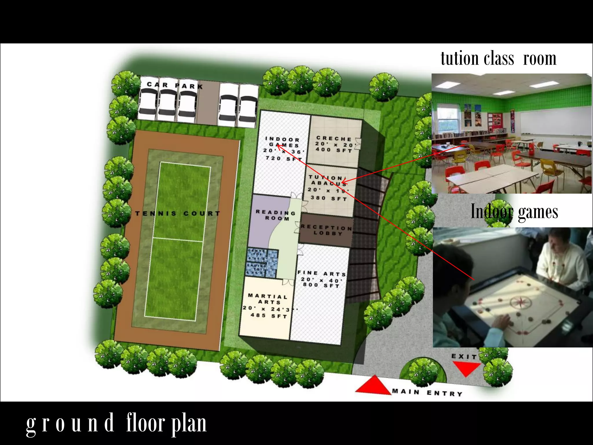 Club House Designs by IDEA CENTRE ARCHITECTS | PDF