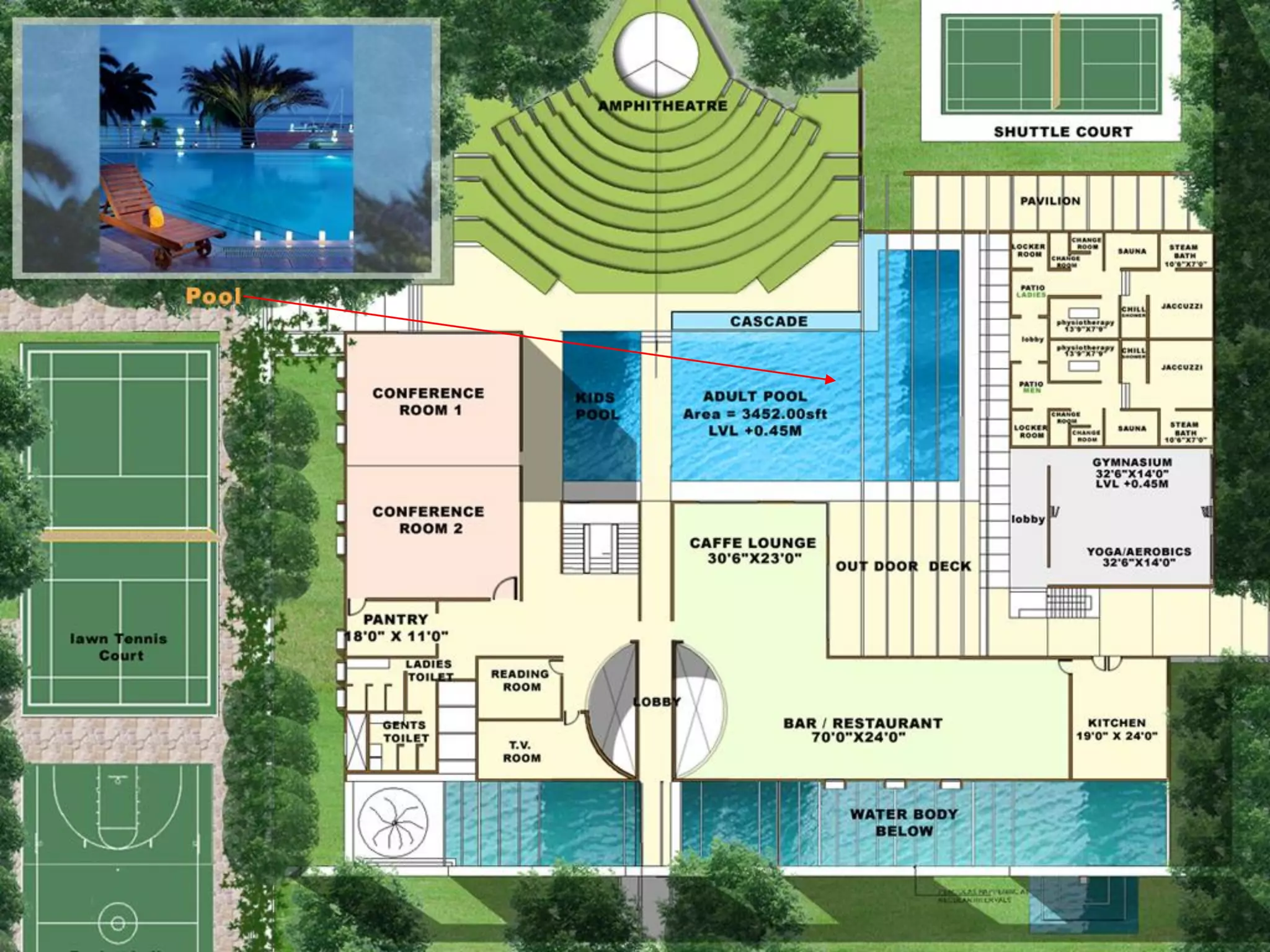 Club House Designs by IDEA CENTRE ARCHITECTS | PDF