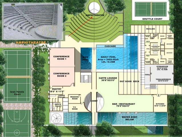 Club House Designs by IDEA CENTRE ARCHITECTS