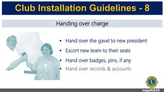 Club Installation Guidelines | PPTX