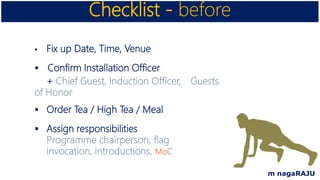 Club Installation Guidelines | PPTX