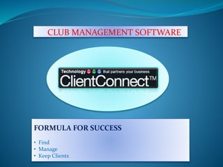 Club management software | PPTX