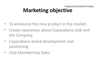 Club marketing plan | PPTX