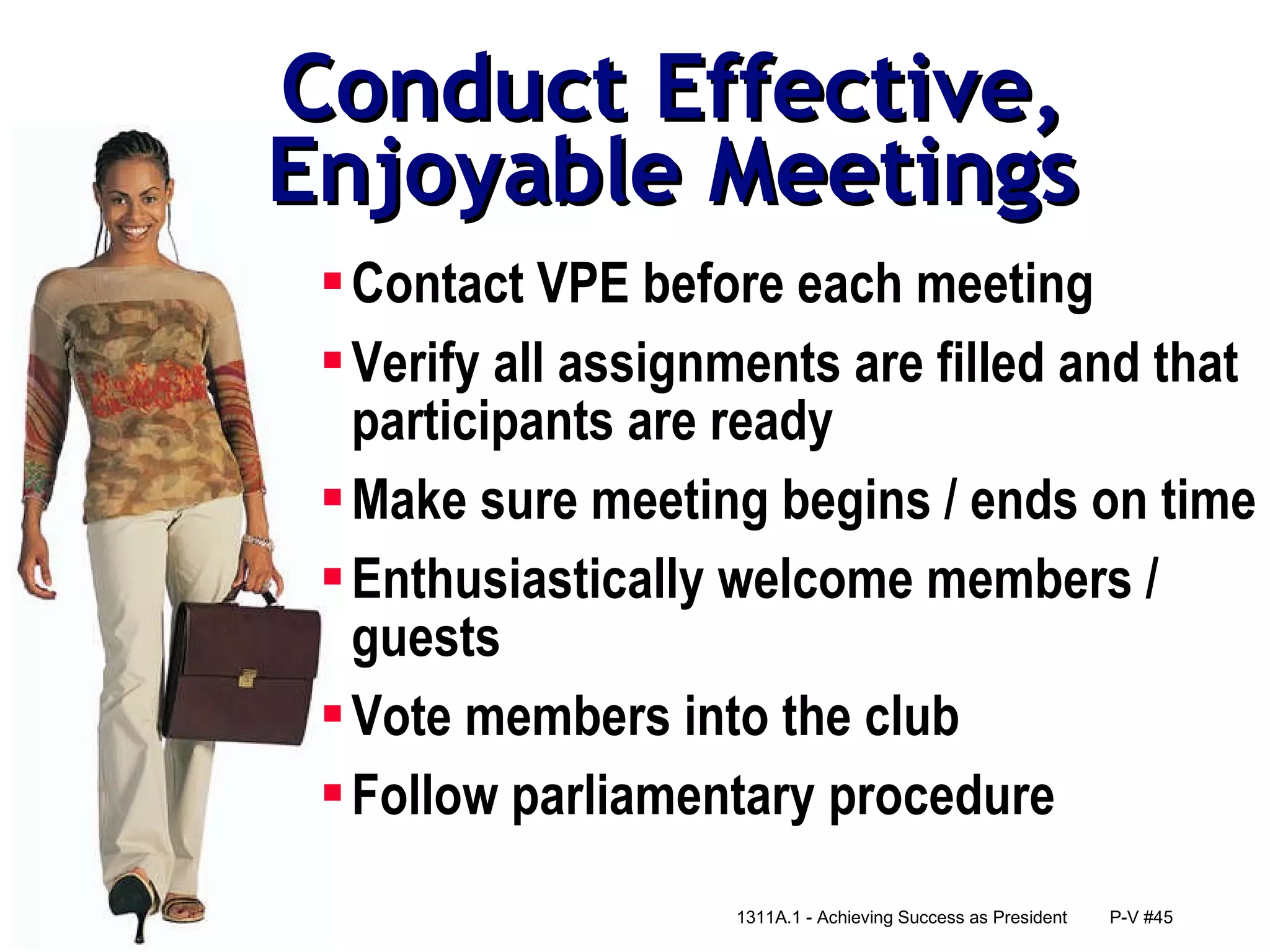 Club Officers Roles & Responsibilities | PPT