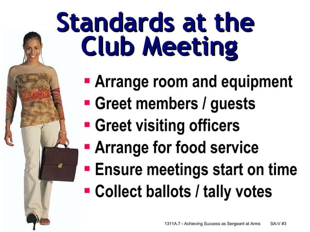Club Officers Roles & Responsibilities | PPT