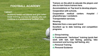 Football Club Project | PPTX