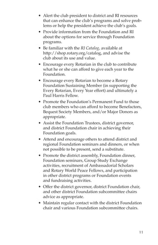 Club rotary foundation committee guide | PDF