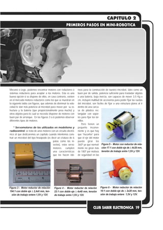 Todo sobre Mini robótica. Saber Electrónica | PDF