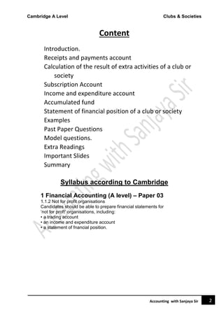Clubs & societies cambridge a level tuition: Cambridge A Level Paper 3 ...