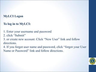 Lions Club Treasurer | PDF