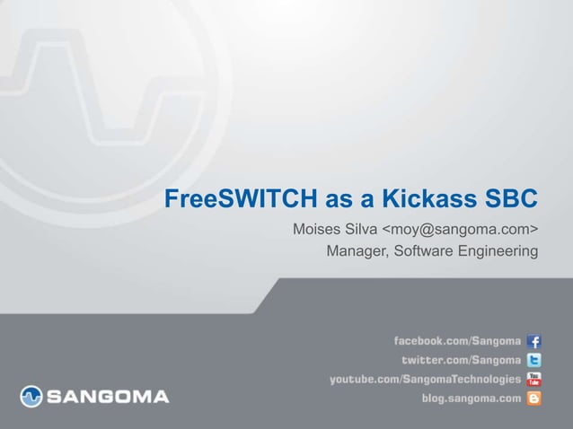 FreeSWITCH as a Kickass SBC | PPTX