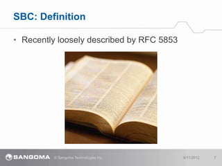 FreeSWITCH as a Kickass SBC | PPTX