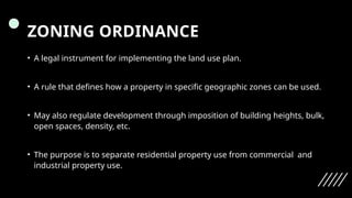 Comprehensive Land Use Plan Presentation | PPT