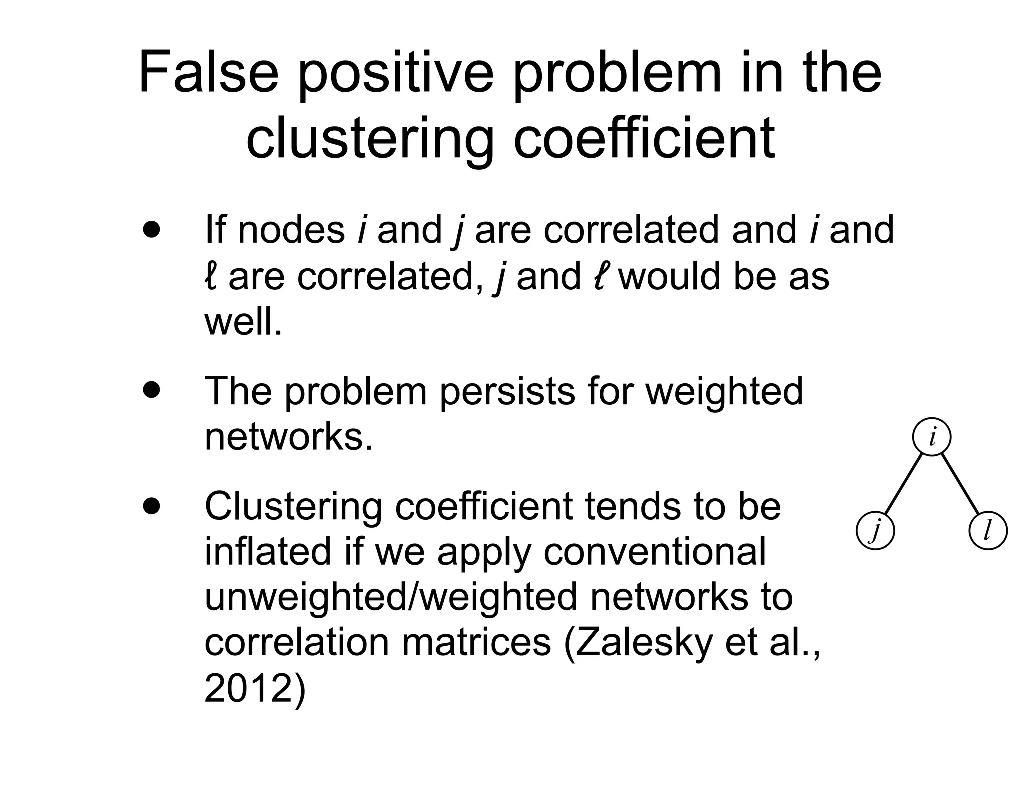 Clustering Coefficients For Correlation Networks Ppt 5777