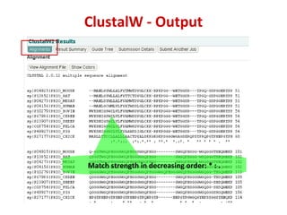 Clustal | PPT