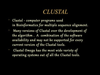 Clustal | PPT