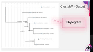 Clustal W - Multiple Sequence alignment | PPTX