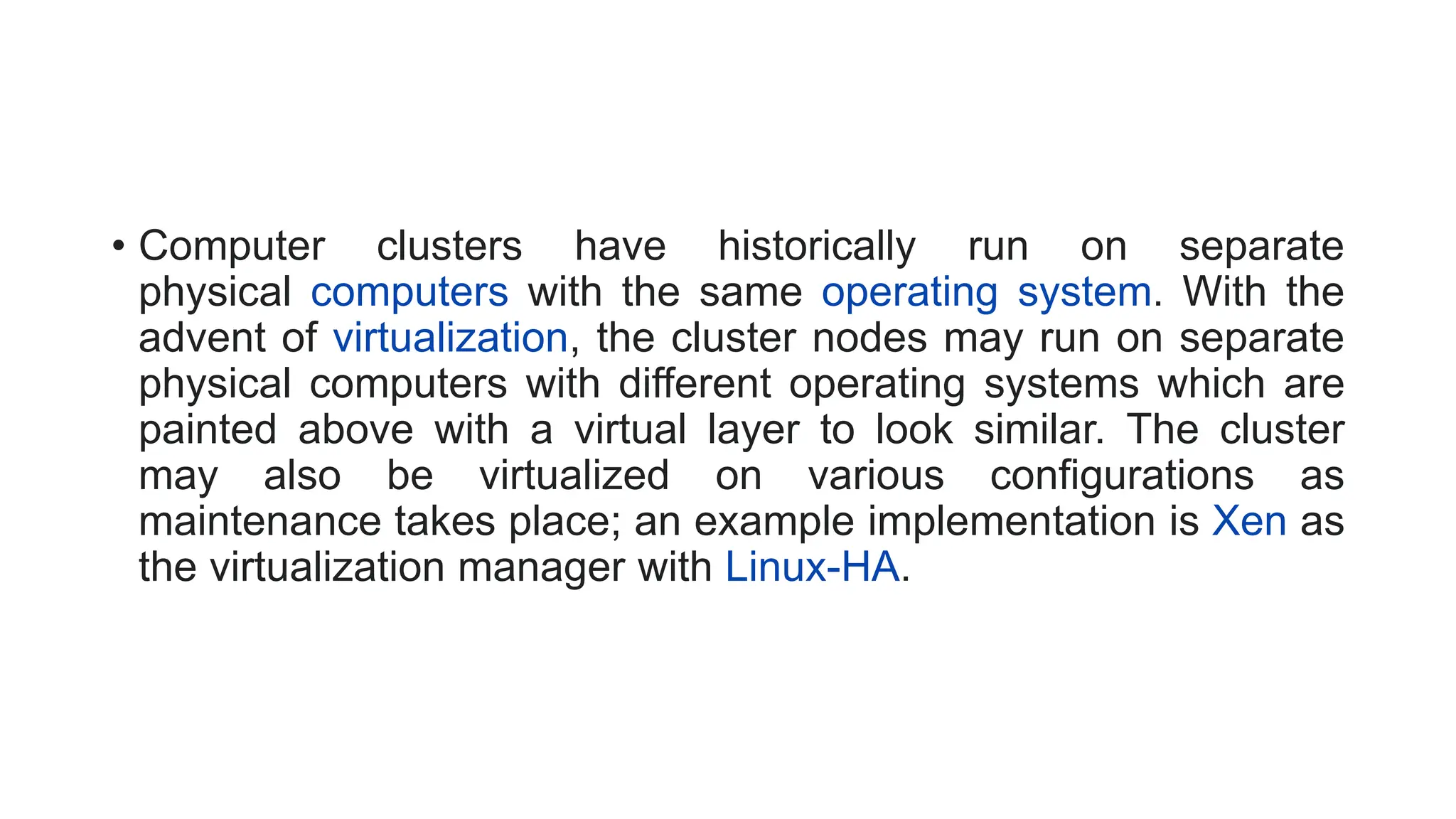 Cluster Technique used in Advanced Computer Architecture.pptx