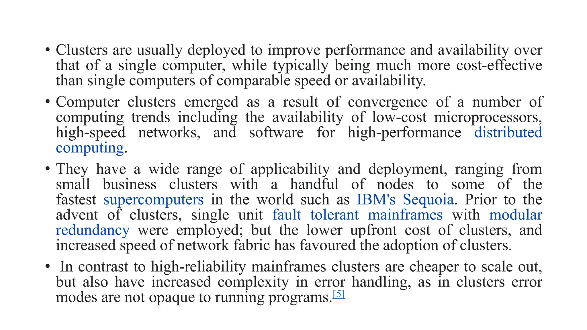 Cluster Technique used in Advanced Computer Architecture.pptx