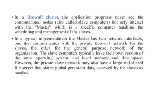 Cluster Technique used in Advanced Computer Architecture.pptx