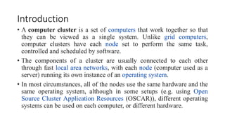 Cluster Technique used in Advanced Computer Architecture.pptx