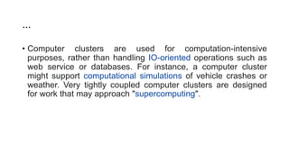Cluster Technique used in Advanced Computer Architecture.pptx