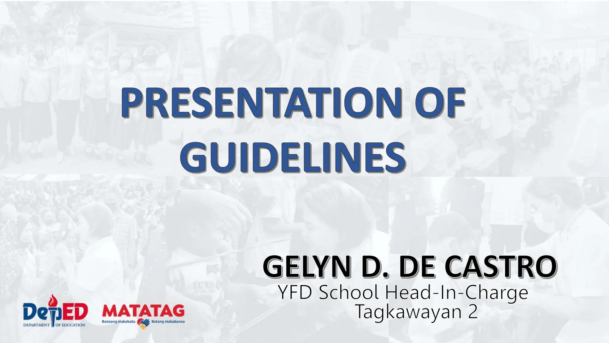 cluster SSLG election 2024 in division of | PPTX