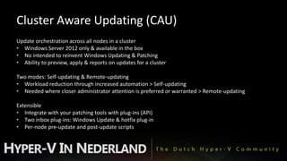 Cluster aware updating v1.0 | PPT