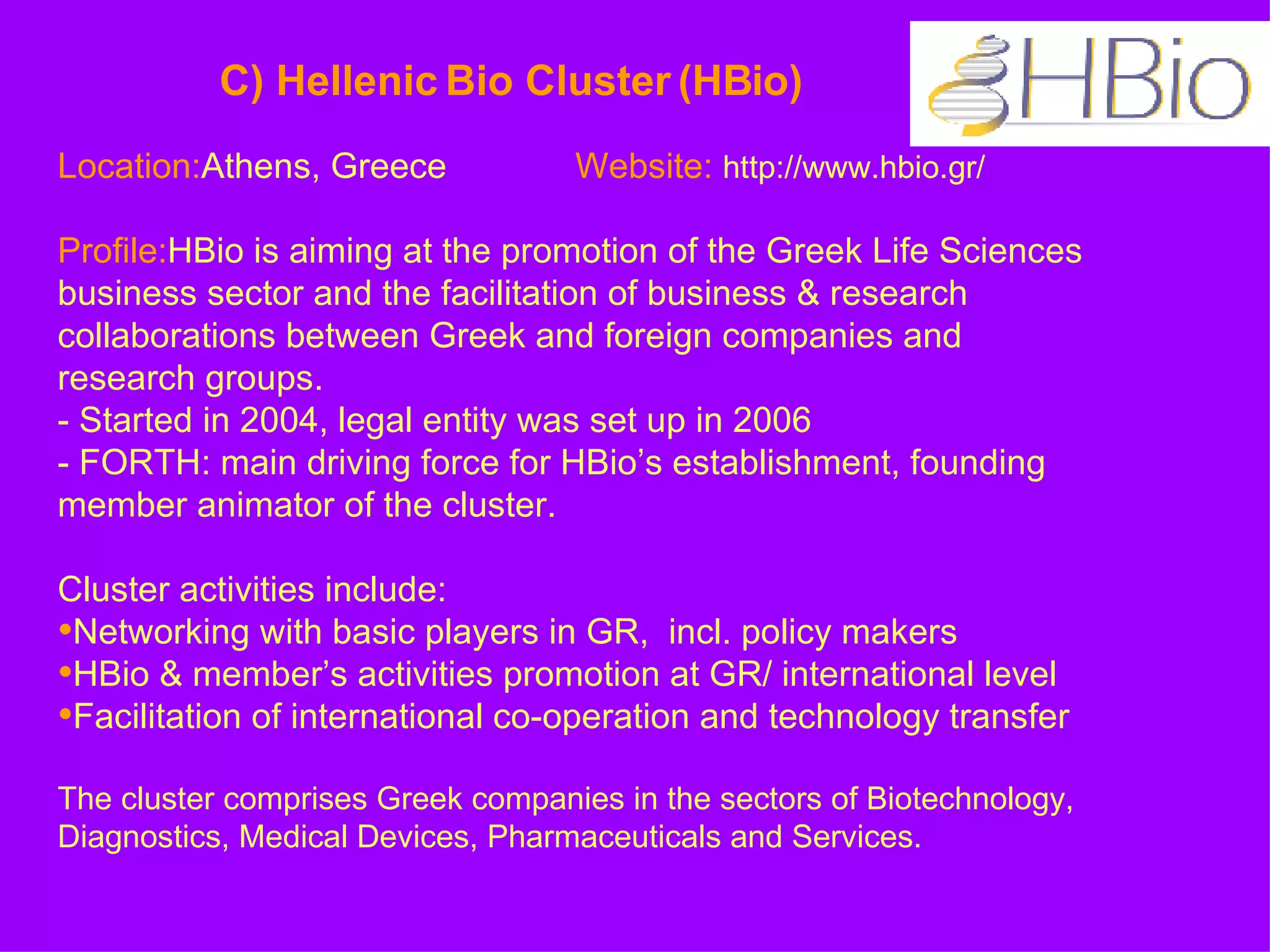 Cluster Presentation Greece | PPT