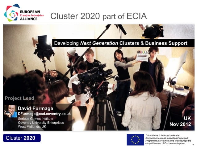 Developing Next Generation Clusters & Business Support - by ECIA ...