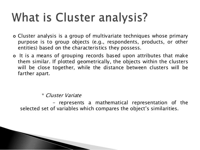 cluster analysis r